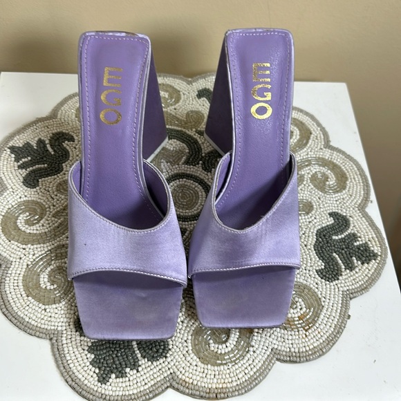 EGO | Shoes | Retro Ego Purple Heels | Poshmark